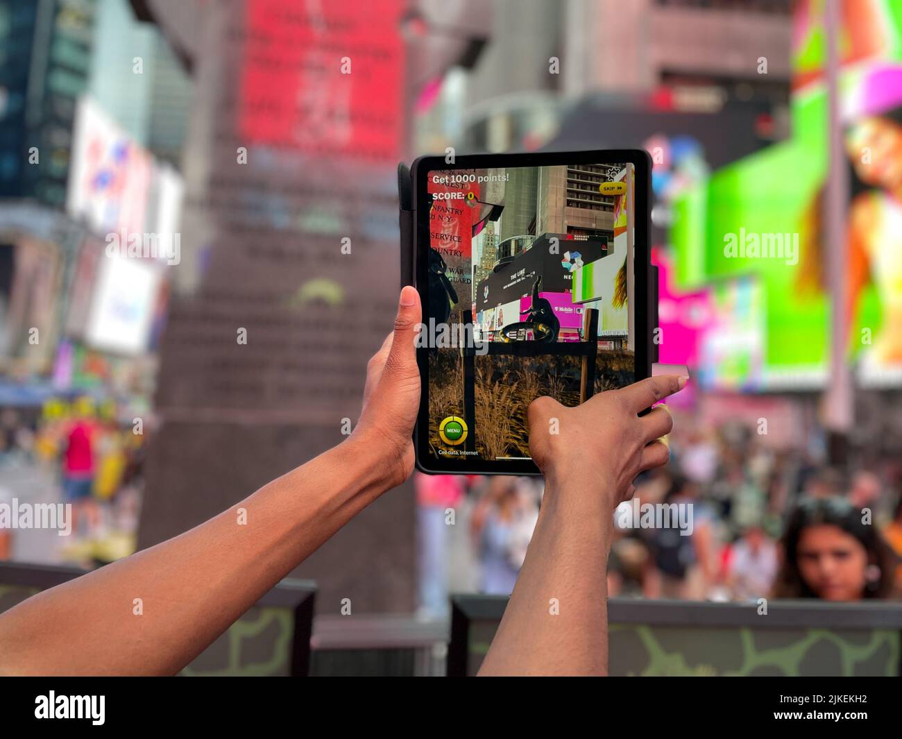 New York City’s Times Square transforms into a digital playground with ...