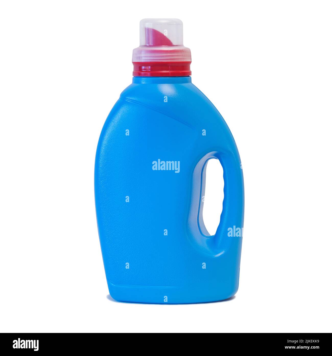 One detergent bottle isolated on white background Stock Photo - Alamy