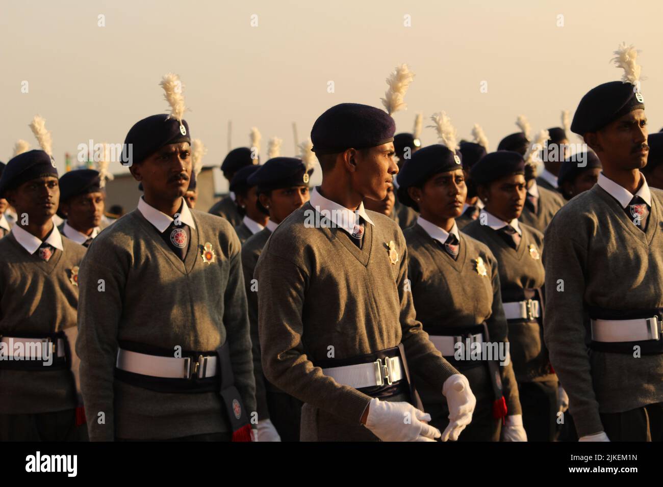 Chennai, Tamilnadu / India - January 01 2020 : indian scouts or school ...