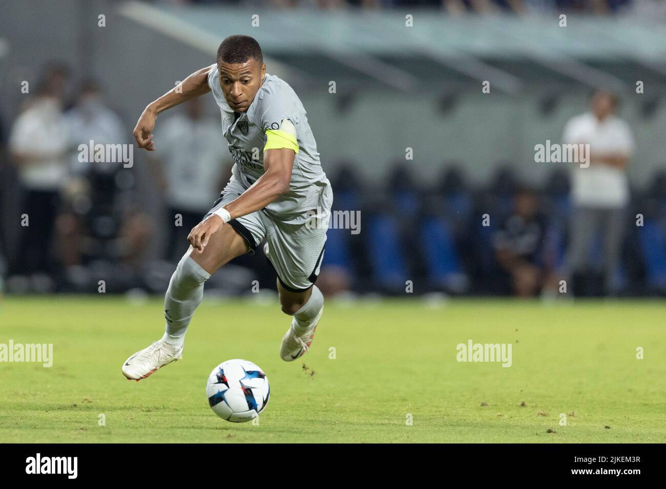Osaka, Japan. 25th July, 2022. Kylian Mbappe (PSG) Football/Soccer ...