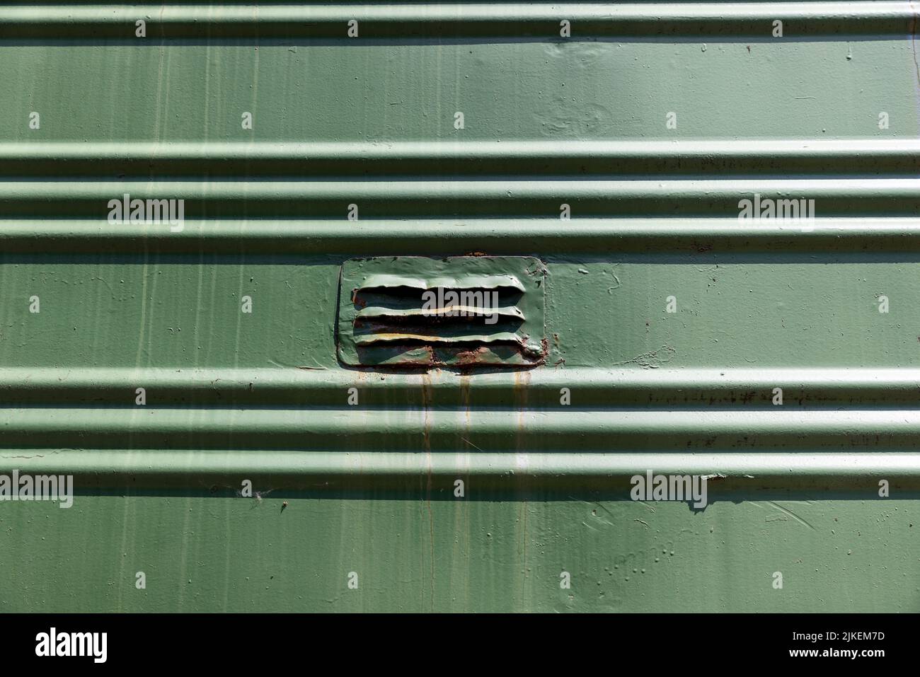 Part of the metal structure of an old steam locomotive, metal elements ...