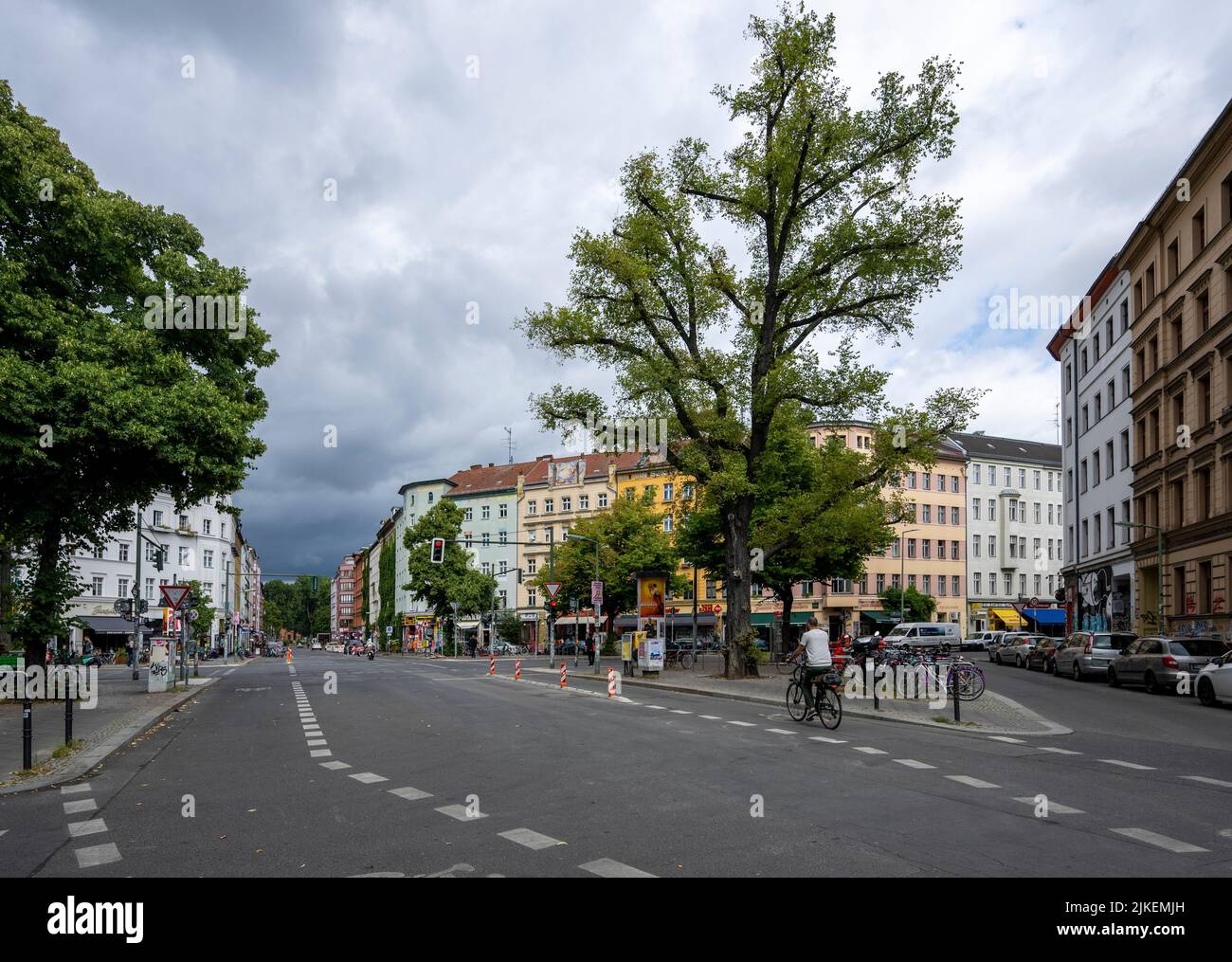 Berlin, Germany. 01st Aug, 2022. View of Heinrichplatz in Berlin's ...