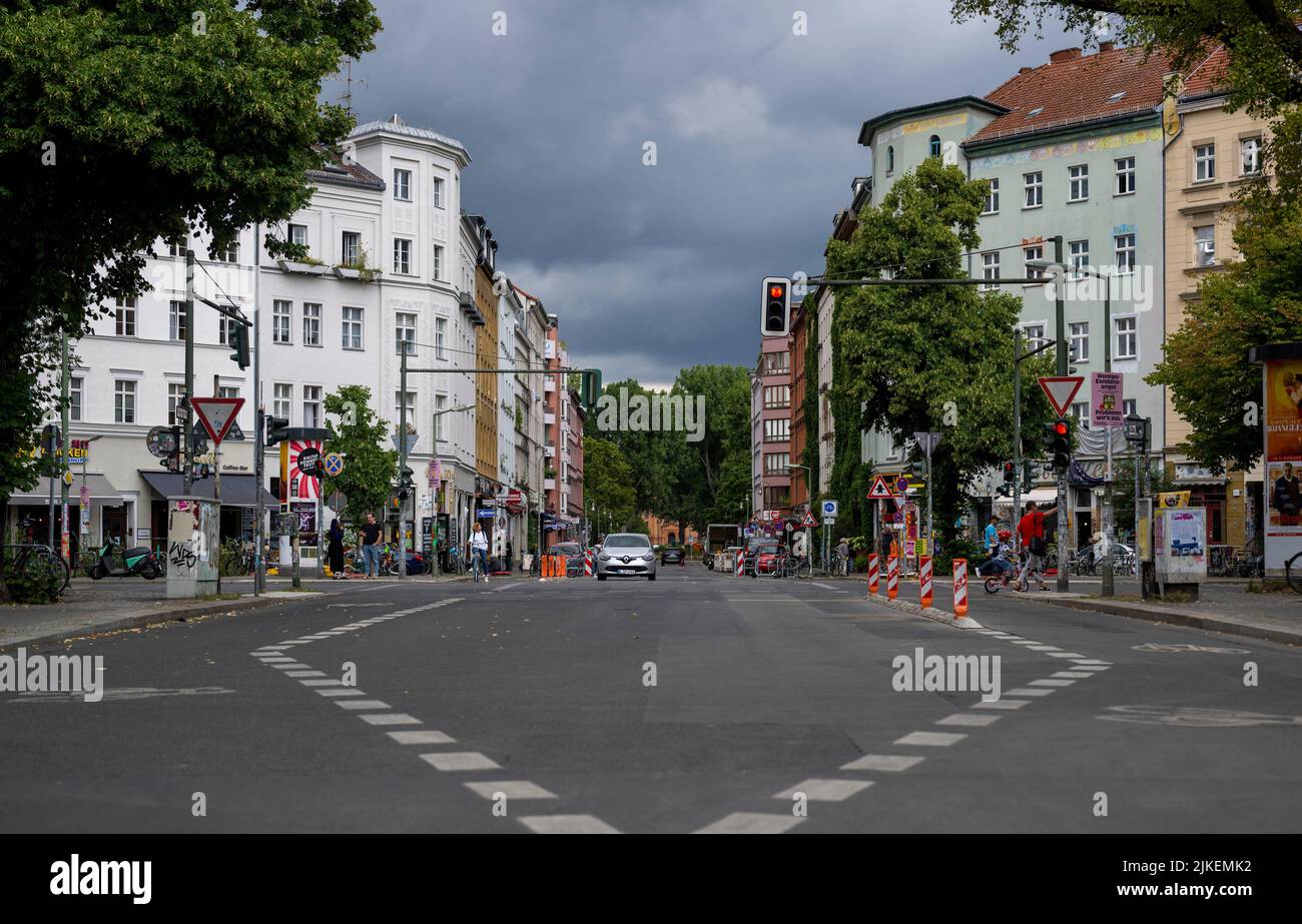 Berlin, Germany. 01st Aug, 2022. View of Heinrichplatz in Berlin's ...