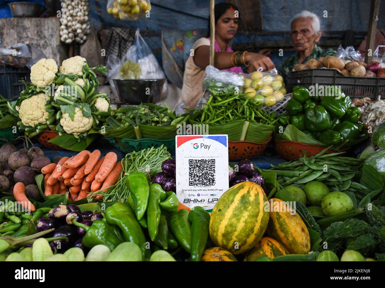 Mumbai, India. 01st Aug, 2022. A Unified Payment Interface (UPI ...