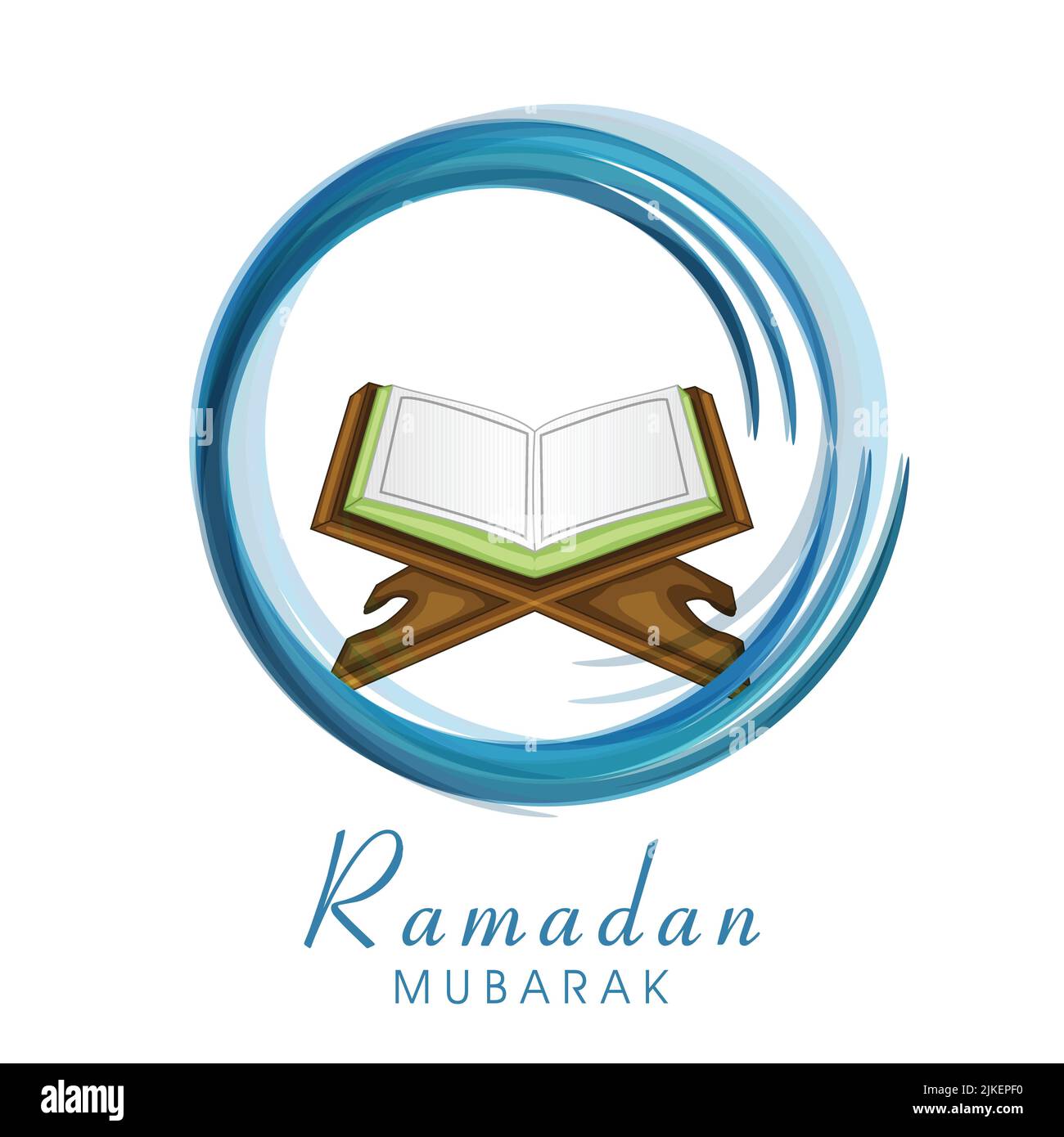 Quran rehal Stock Vector Images - Alamy