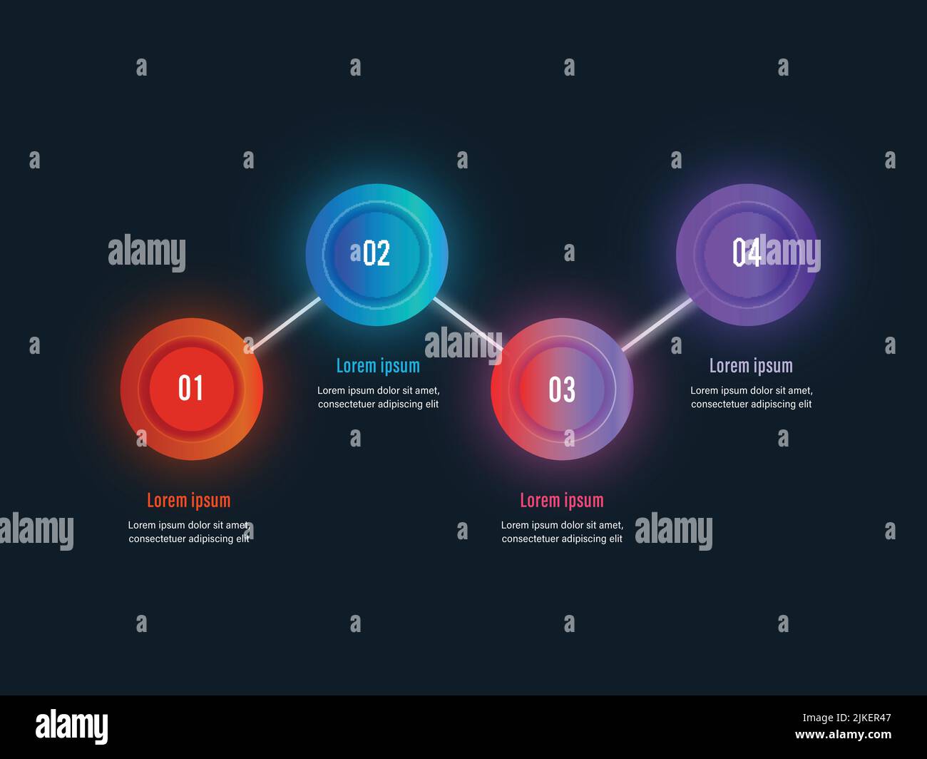 Four Steps Timeline Business Infographic Template Layout For Company ...