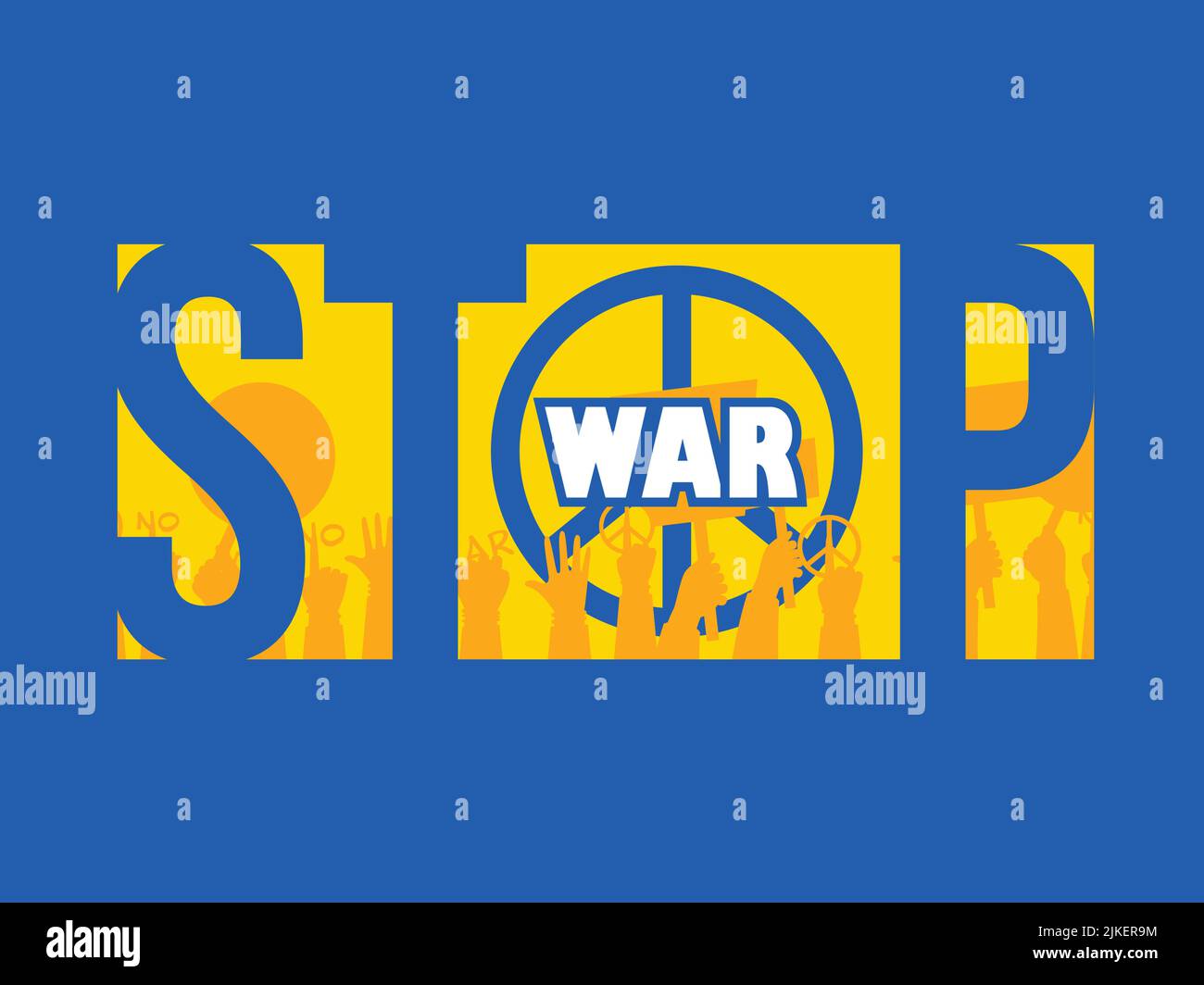 Protest against russia Stock Vector Images - Alamy