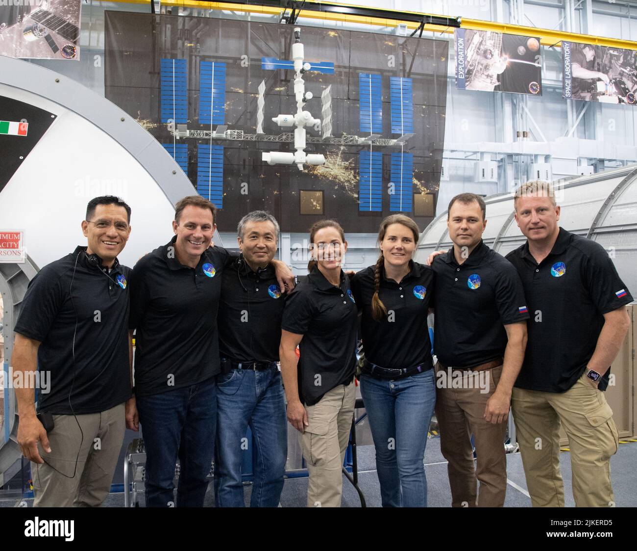 Expedition 68 crew members train for emergency scenarios in the Space ...