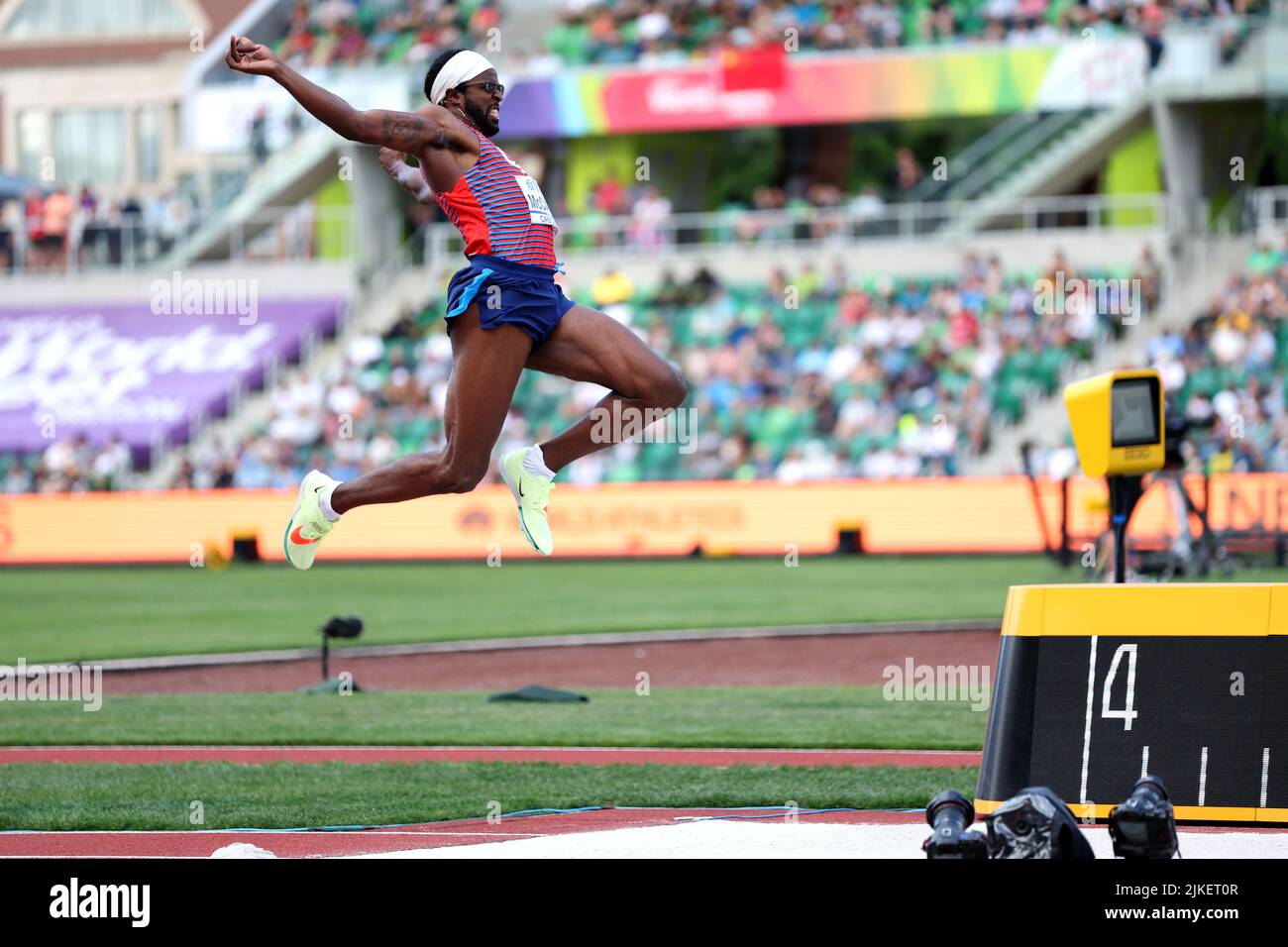 Hayward Field, Eugene, Oregon, USA. 16th July, 2022. Steffin Mccarter ...