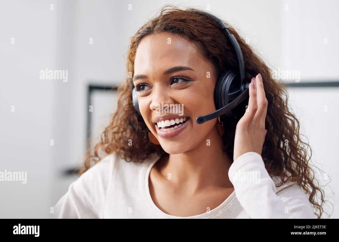 Im glad I could help. an attractive young female call center agent ...