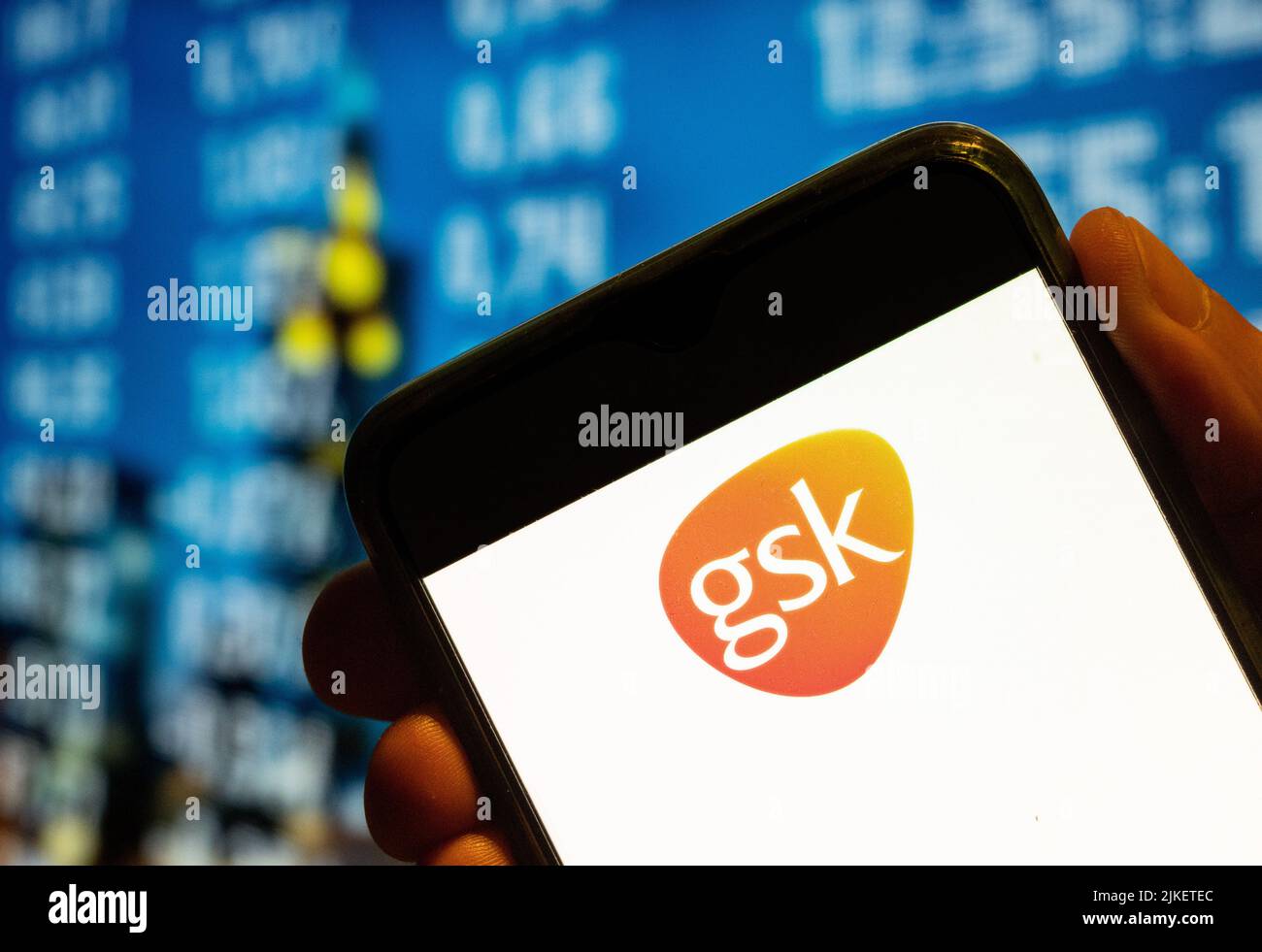 Gsk logo hi-res stock photography and images - Alamy