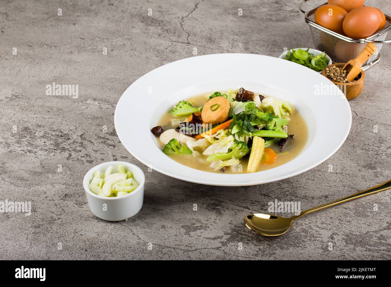 vegetables stir fry or indonesian capcay is Indo chinese fusion food at ...