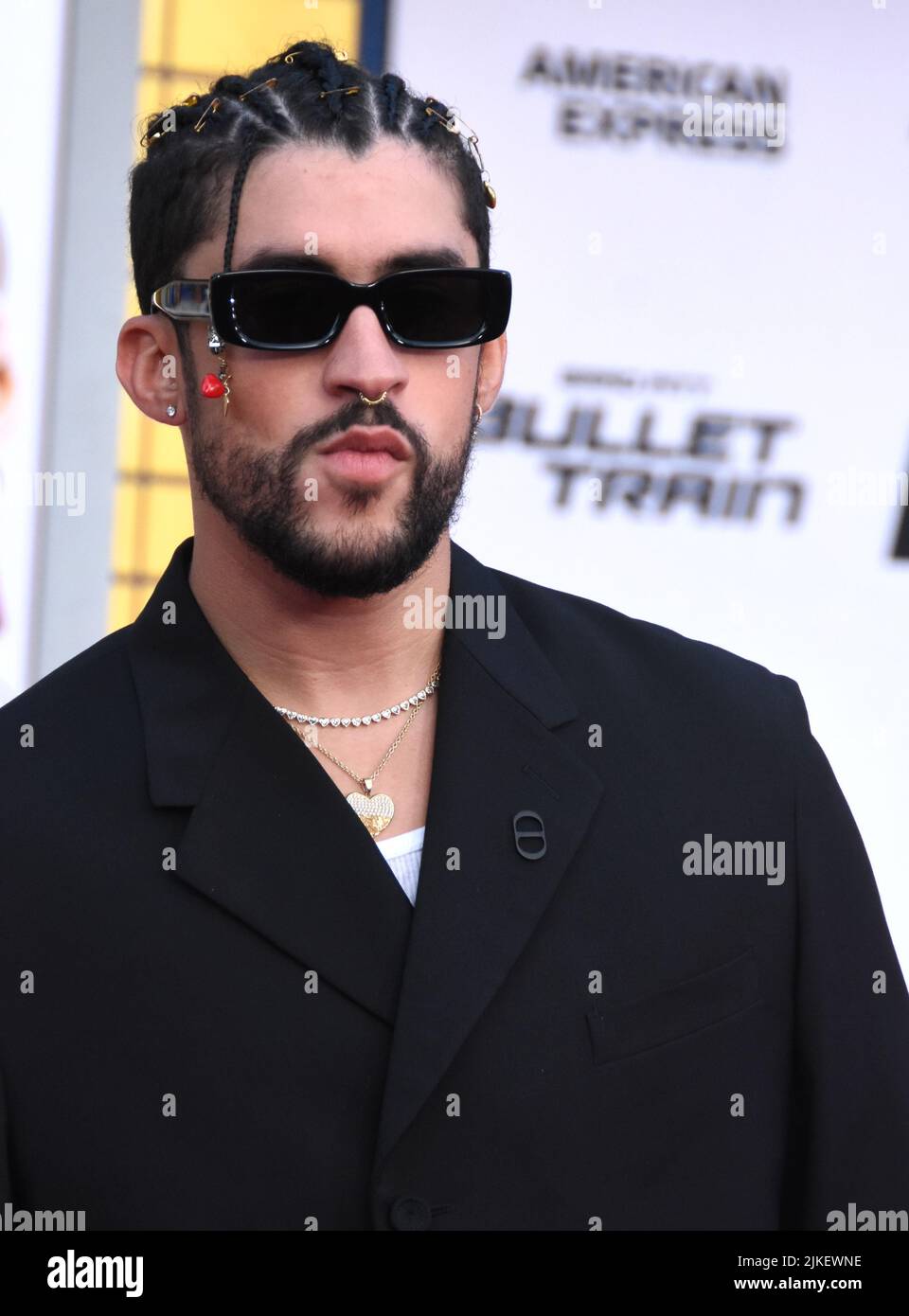 Los Angeles, California, USA 1st August 2022 Singer/Actor Bad Bunny ...