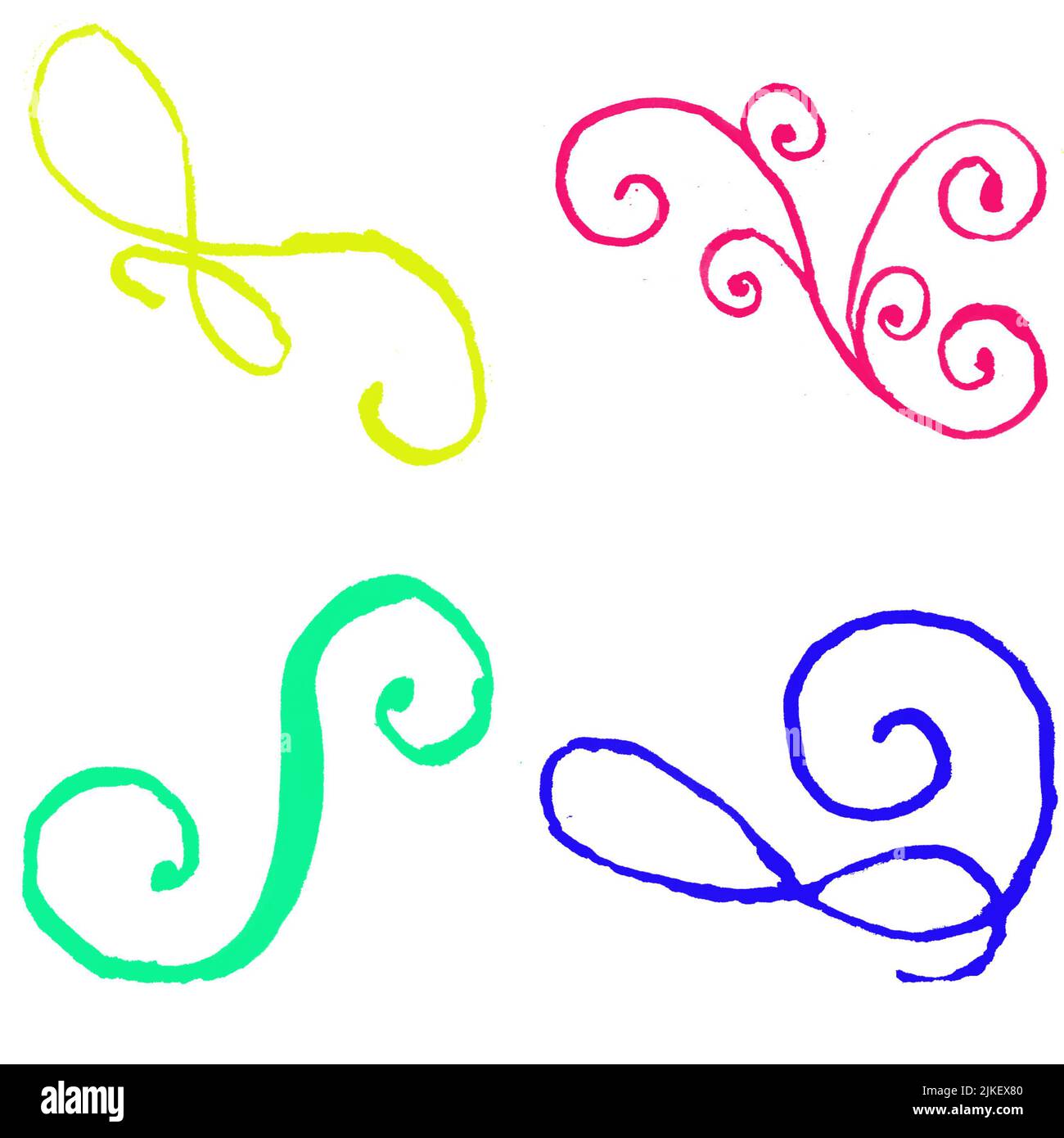 Simple Scrolls Clipart