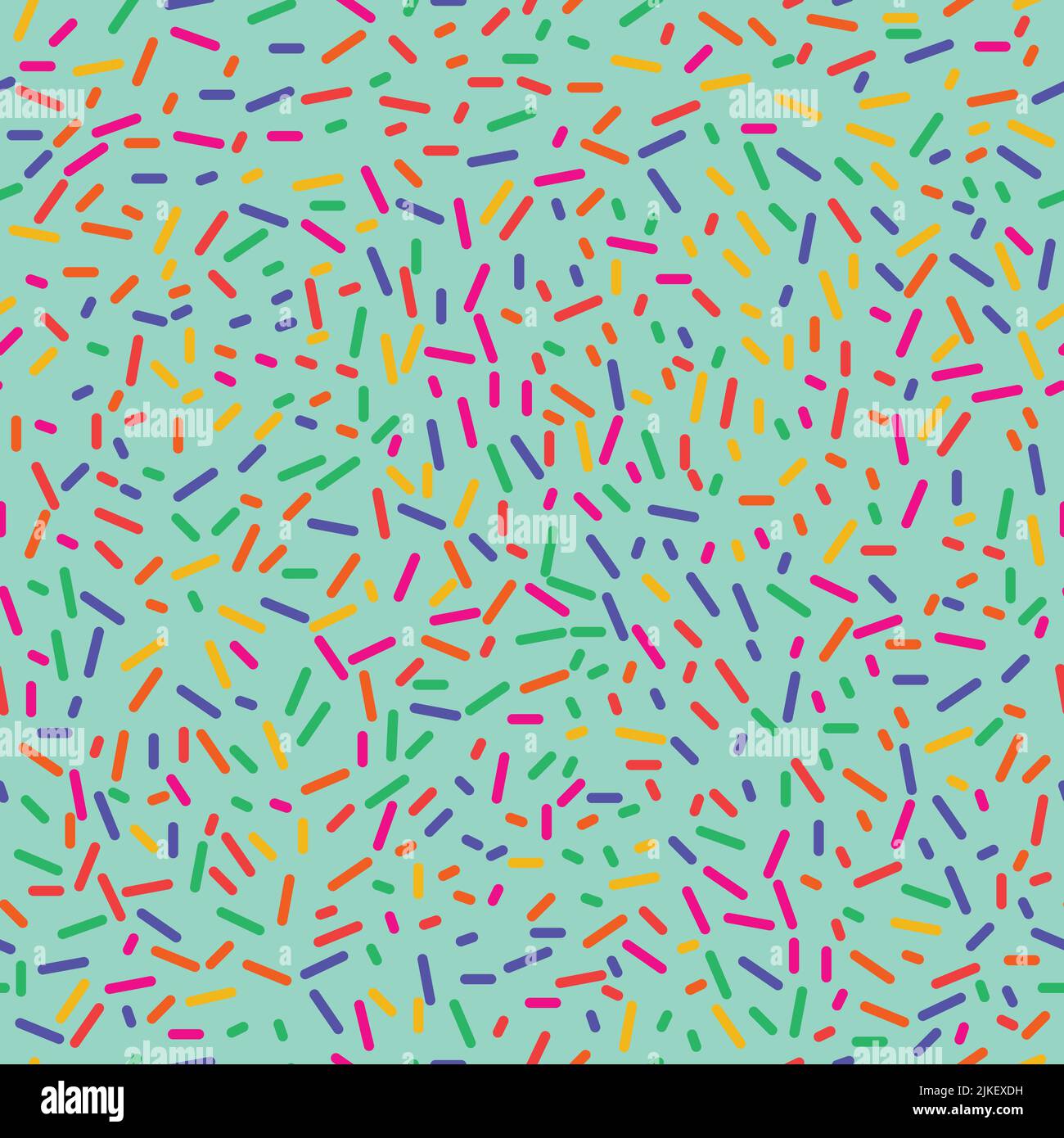 Fashion colored confetti sprinkles seamless pattern. Surface pattern ...
