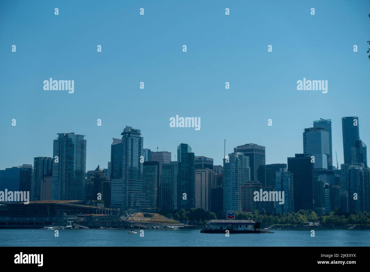 High rise buildings in Downtown Vancouver Canada Stock Photo - Alamy