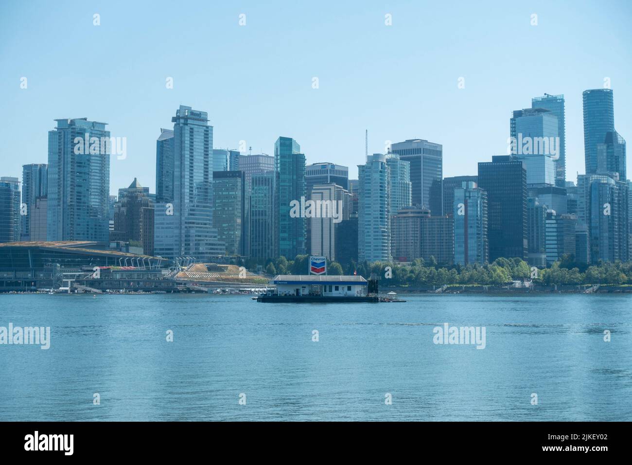 High rise buildings in Downtown Vancouver Canada Stock Photo - Alamy
