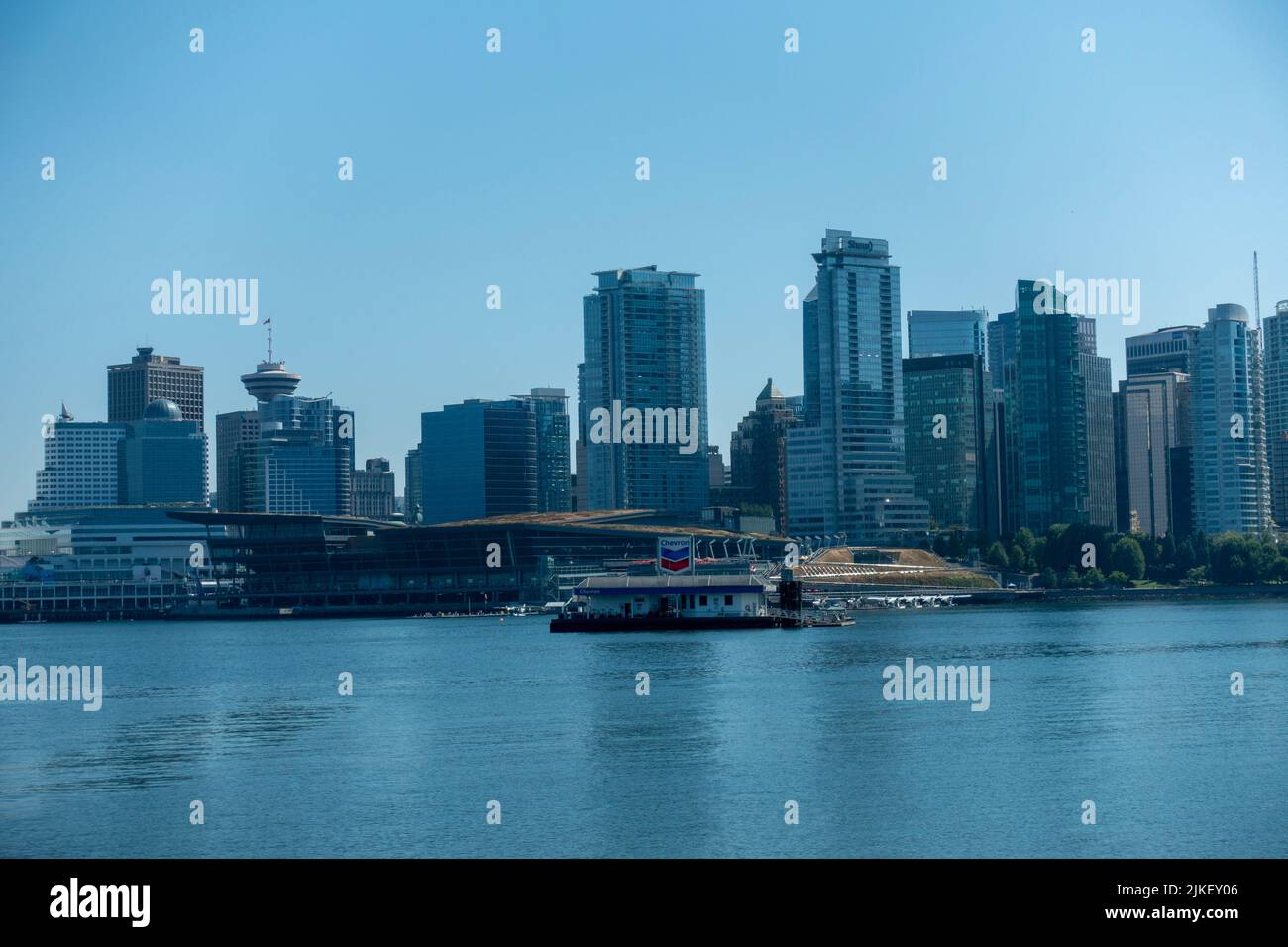 High rise buildings in Downtown Vancouver Canada Stock Photo - Alamy