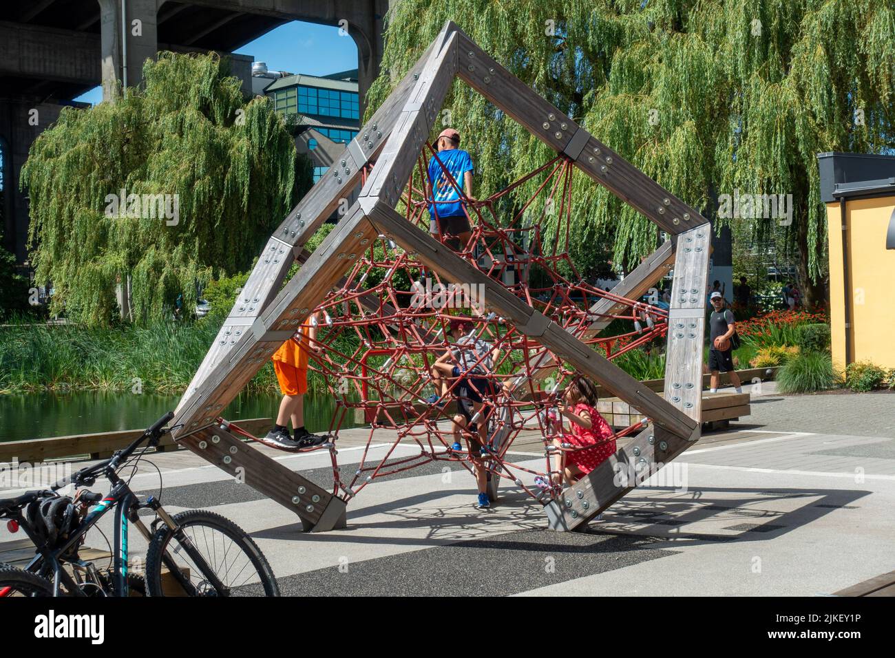 Unique playground equipment Stock Photo - Alamy
