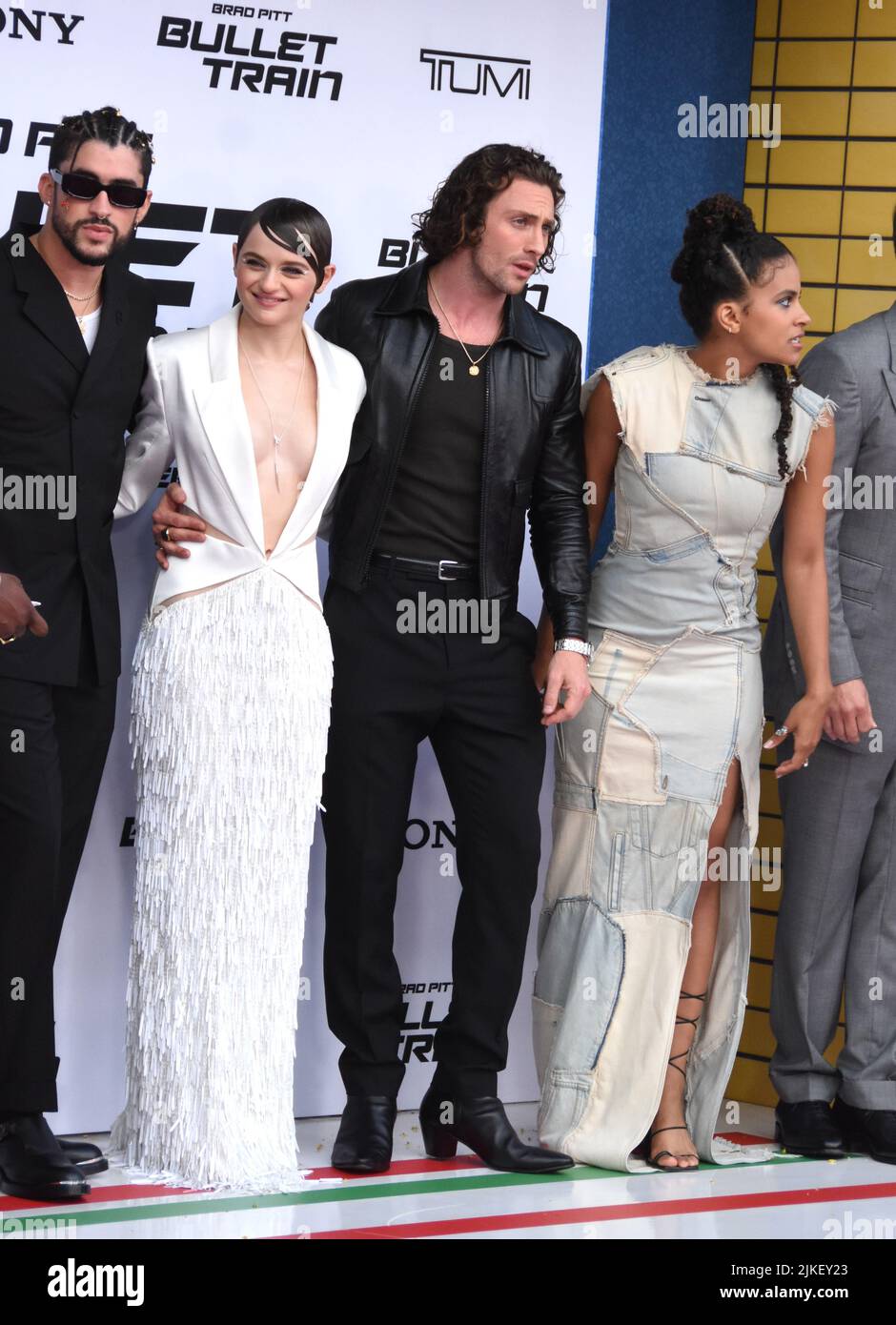 Los Angeles, California, USA 1st August 2022 Singer/Actor Bad Bunny ...