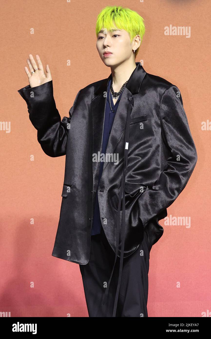 S. Korean rapper Zico South Korean rapper Zico poses for a photo during ...