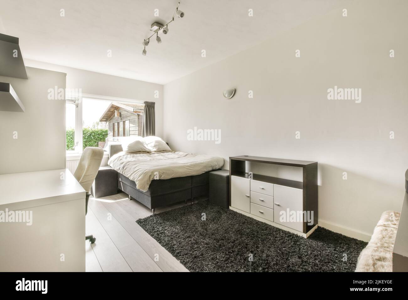 Luxury bedroom of house in beautiful design Stock Photo - Alamy