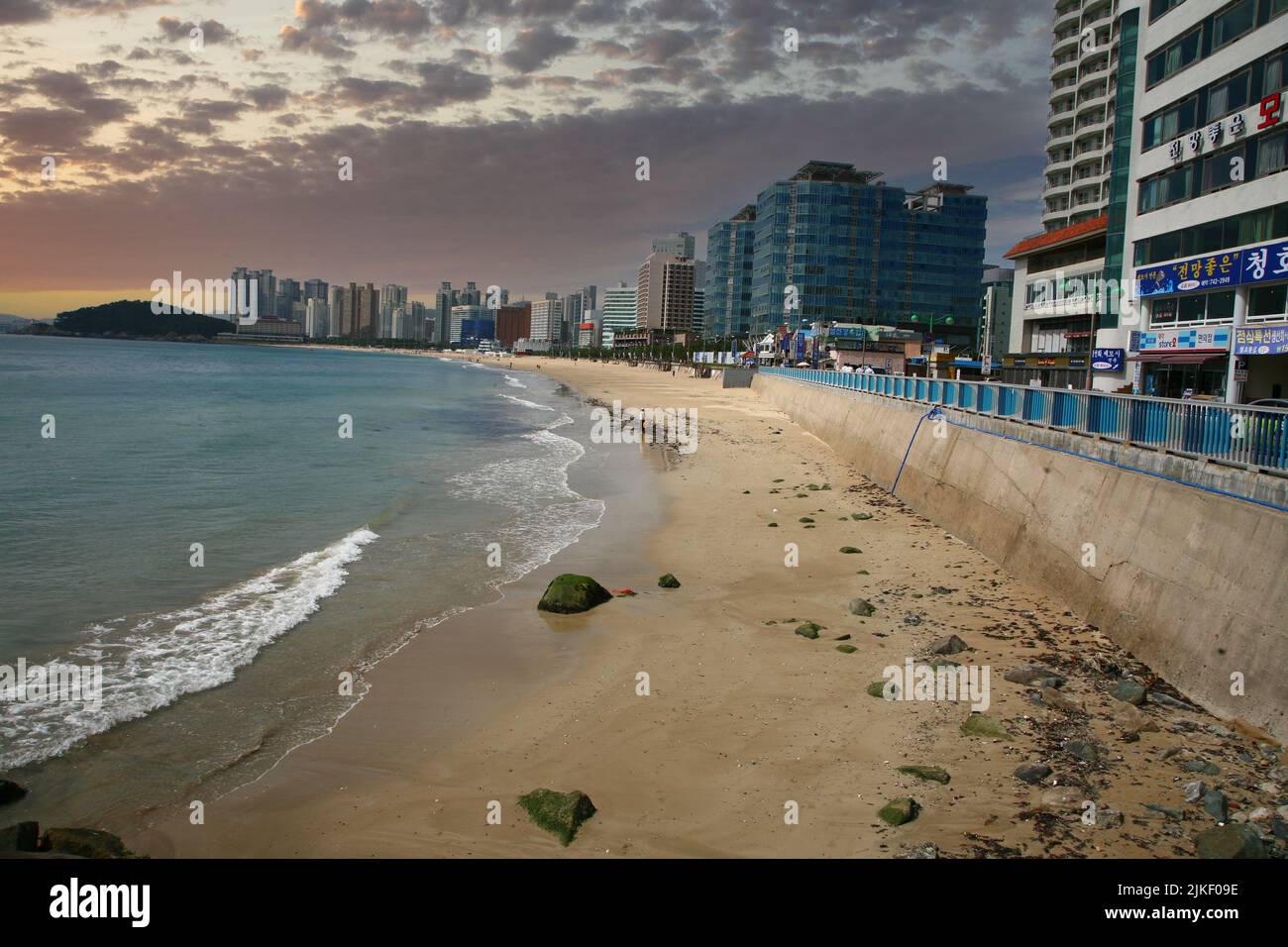 Busan (Pusan) beach in South Korea 2008 Stock Photo - Alamy