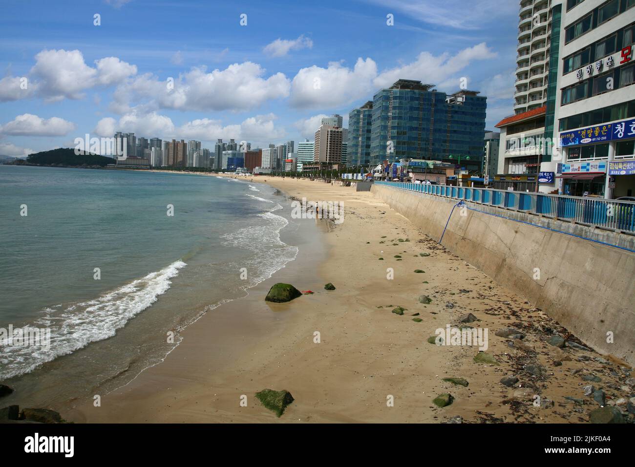 Busan (Pusan) beach in South Korea 2008 Stock Photo - Alamy