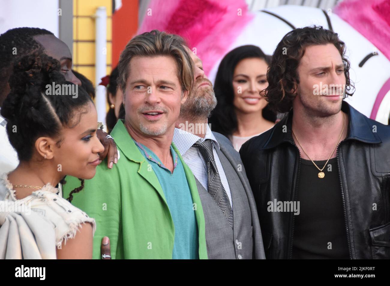 Los Angeles, California, USA 1st August 2022 Actress Zazie Beetz, Actor ...