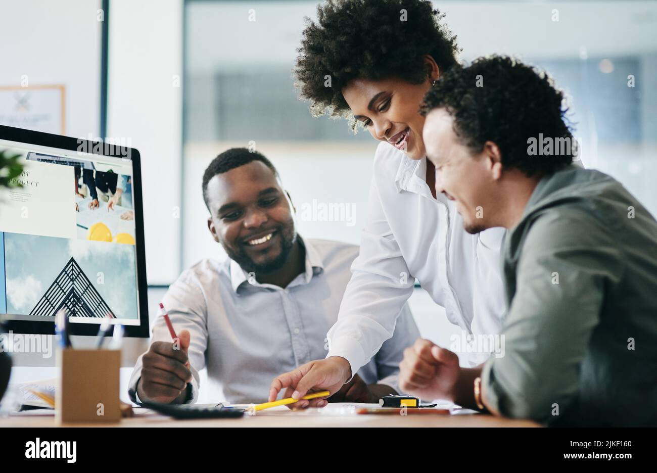 Business casual productive office hi-res stock photography and images ...