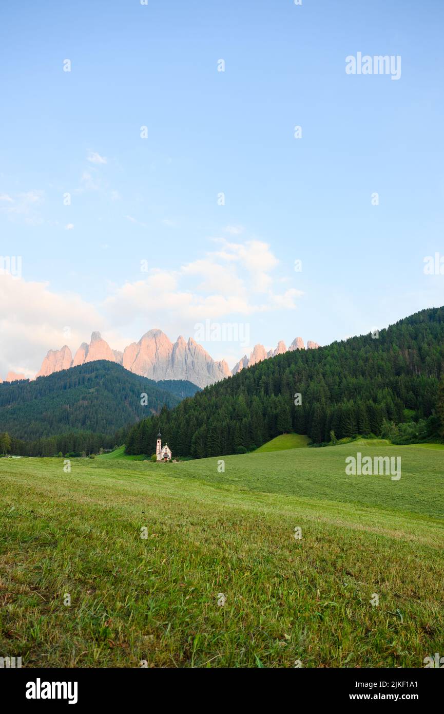Stunning view of the Church of St. John (San Giovanni in Ranui ) that ...