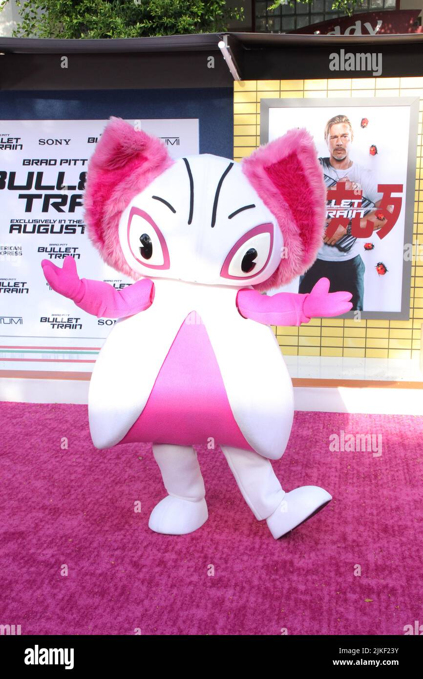 Los Angeles, USA. 01st Aug, 2022. Momomon at "Bullet Train" Premiere ...
