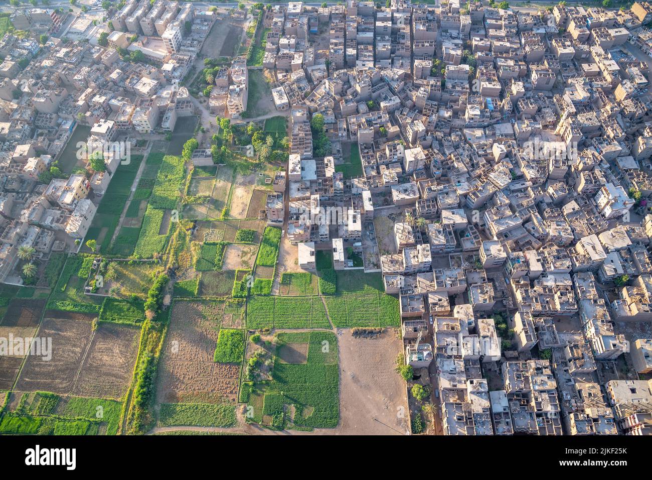 Aerial view of Luxor, Egypt Stock Photo - Alamy