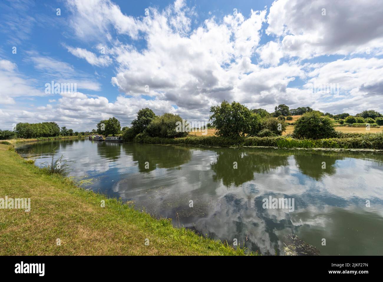 Gloucester & Sharpness Canal, Purton, Gloucestershire Stock Photo - Alamy