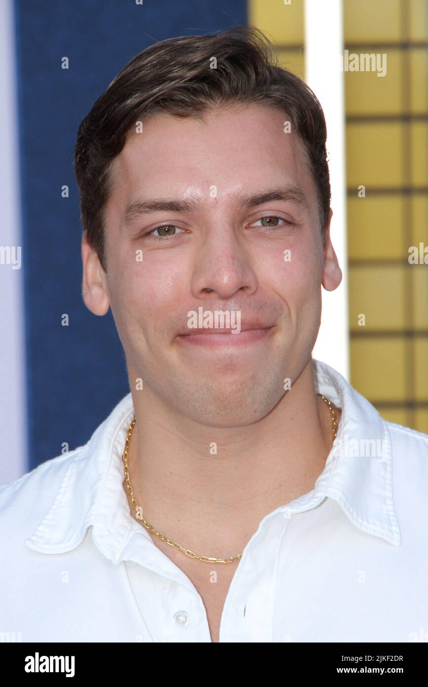 Los Angeles, USA. 01st Aug, 2022. Joseph Baena at "Bullet Train ...