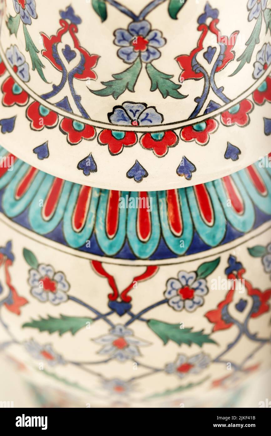 decorative antique handmade ceramic vase Stock Photo - Alamy