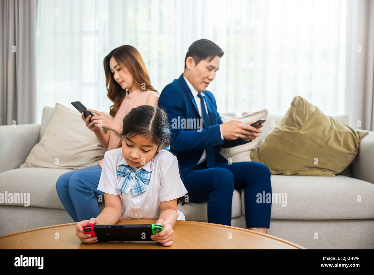 Child parents ignore hi-res stock photography and images - Alamy