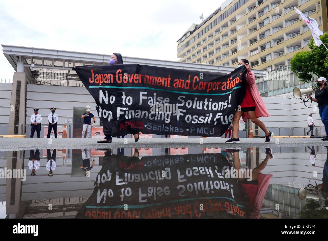 Pasay City, NCR, Philippines. 1st Aug, 2022. Climate campaigners staged ...