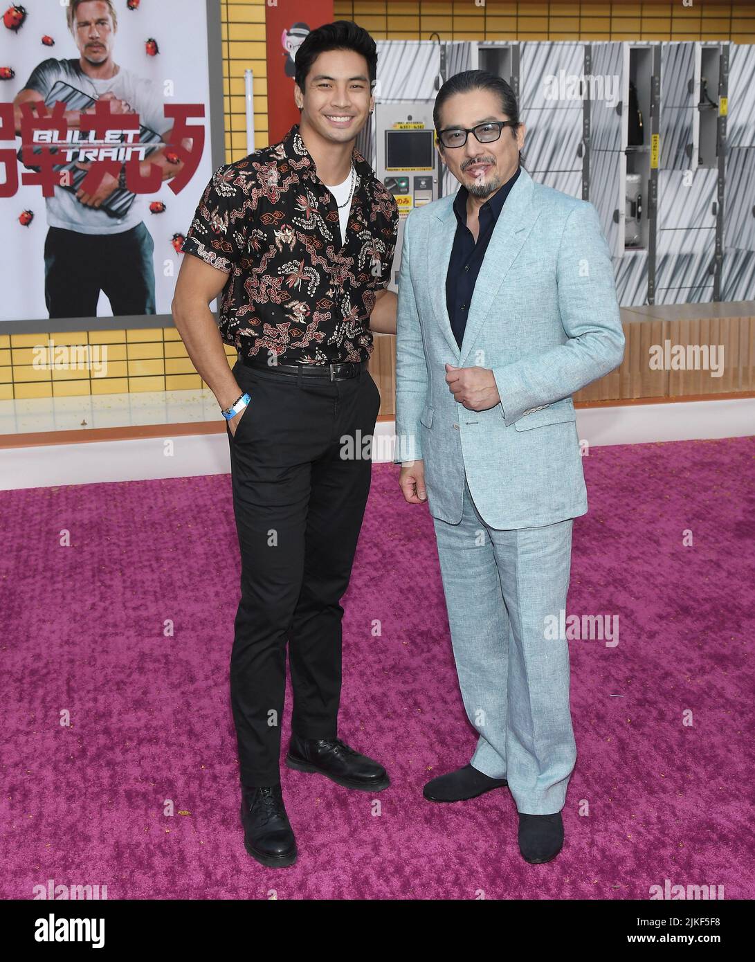 Los Angeles, USA. 01st Aug, 2022. (L-R) Yoshi Sudarso and Hiroyuki ...