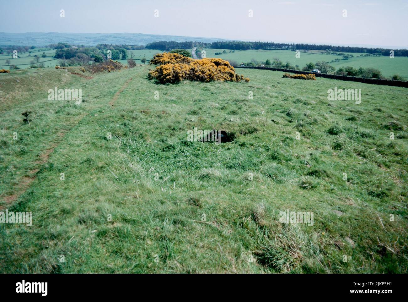 Site of turret 29B near Limestone Corner. June 1974. Remains of a Roman ...