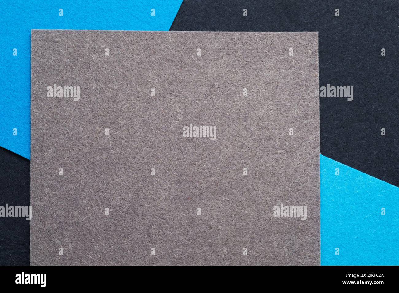 gray blue felt texture layers geometric background Stock Photo - Alamy
