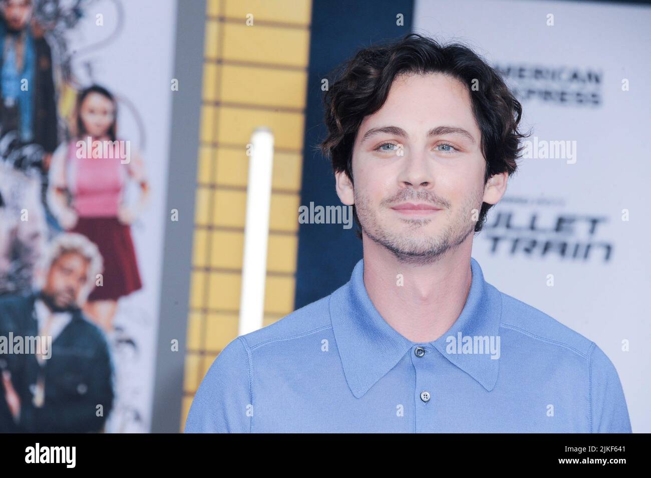 Los Angeles, CA. 1st Aug, 2022. Logan Lerman at arrivals for BULLET ...