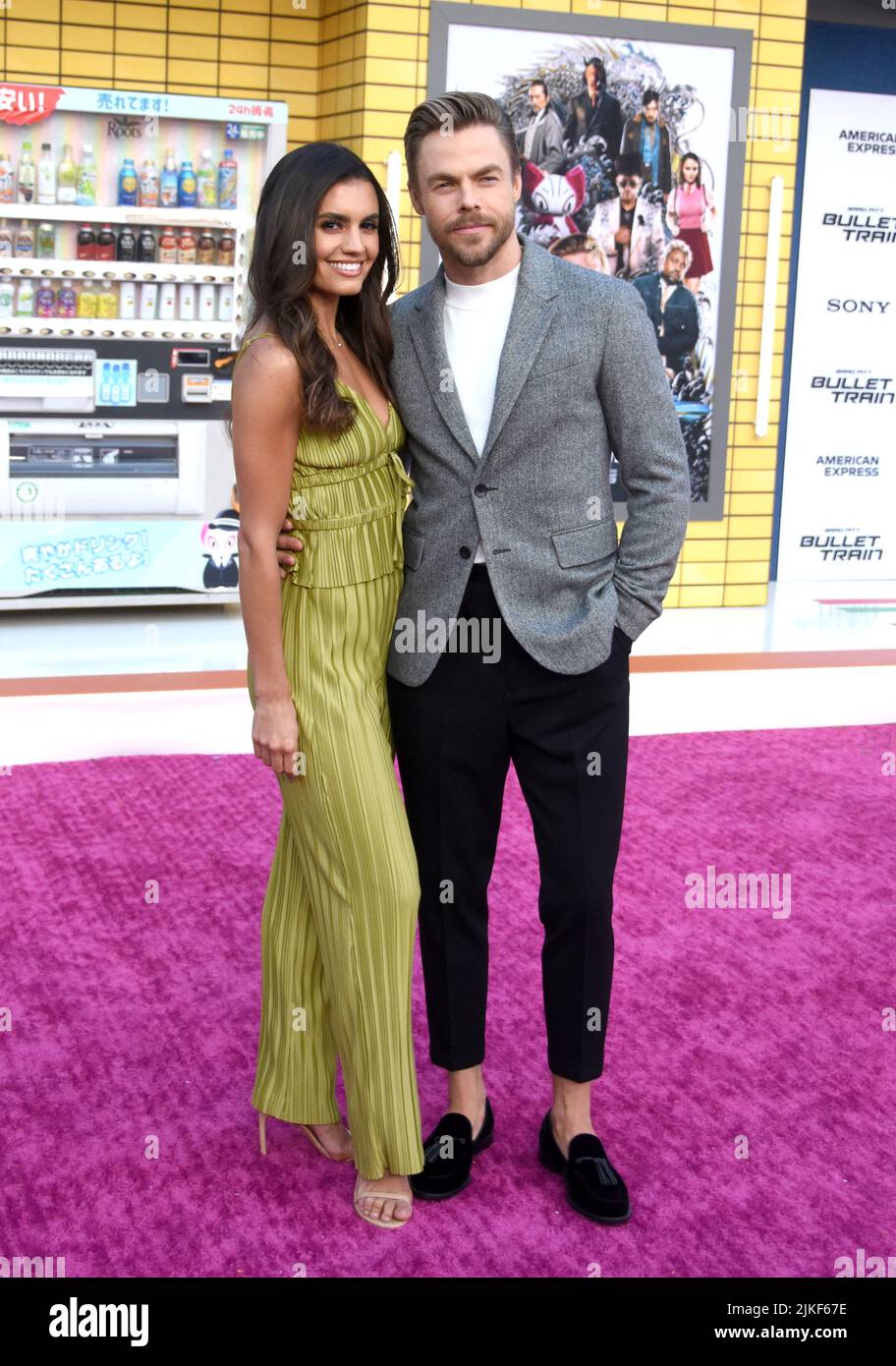 Los Angeles, California, USA 1st August 2022 Dancer Hayley Erbert and ...