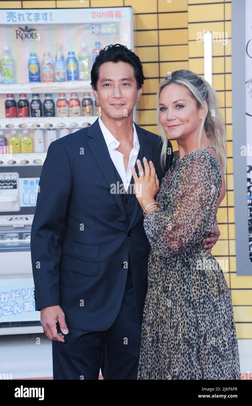 Los Angeles, CA. 1st Aug, 2022. Will Yun Lee, Jennifer Birmingham at ...