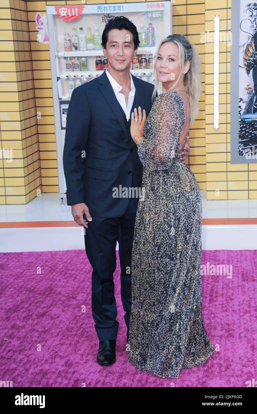 Los Angeles, CA. 1st Aug, 2022. Will Yun Lee, Jennifer Birmingham at ...