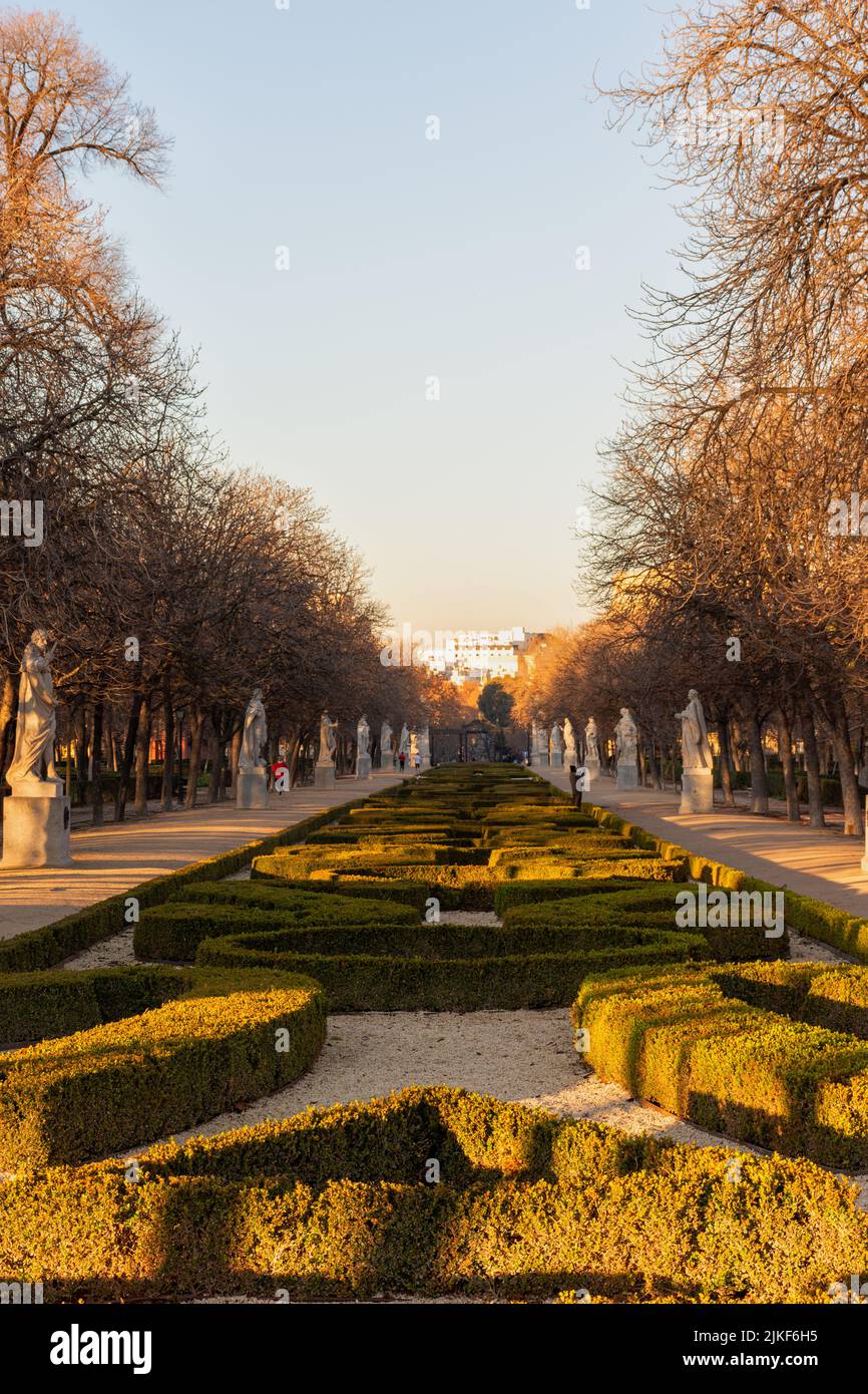 Retiro Park, Parque del Buen Retiro, Madrid, España Stock Photo - Alamy