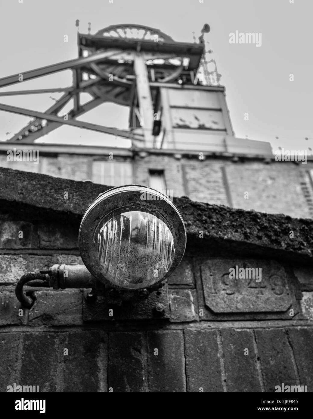 Lamp coal mine Black and White Stock Photos & Images - Alamy