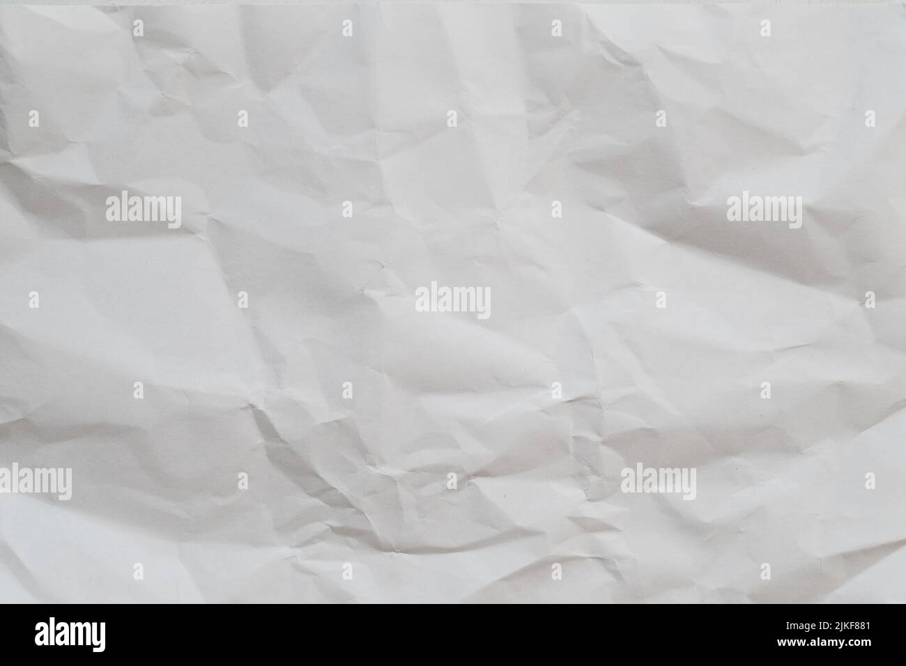 white crumpled paper background abstract wrinkled Stock Photo - Alamy