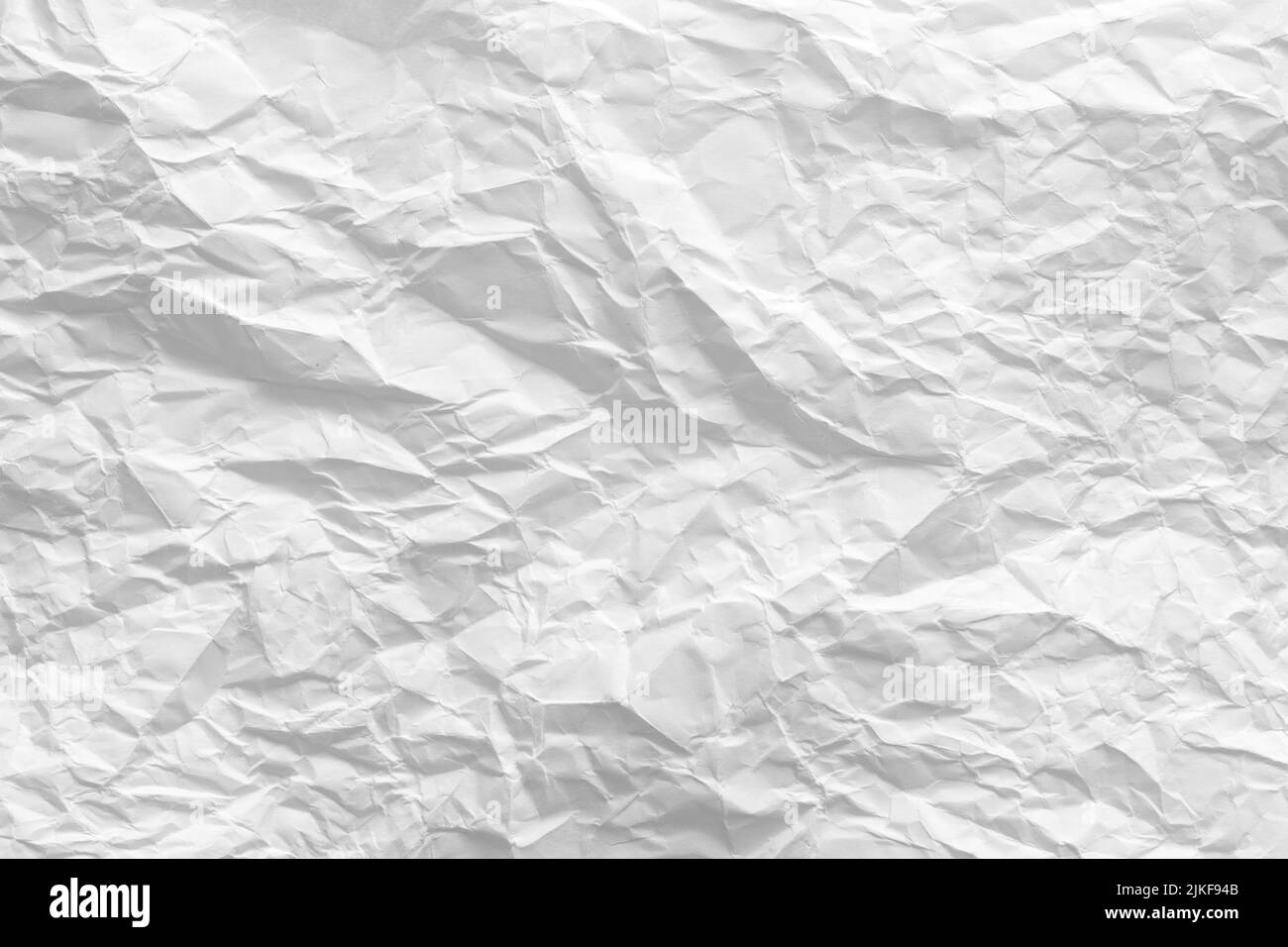 white wrinkled paper creased pattern background Stock Photo - Alamy