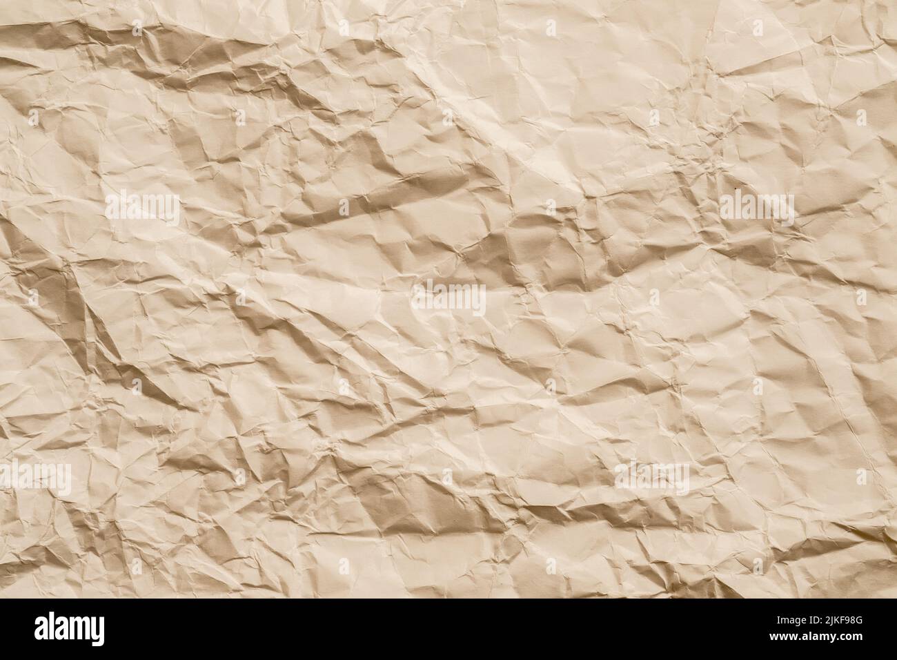 blank beige crumpled paper aged effect background Stock Photo - Alamy